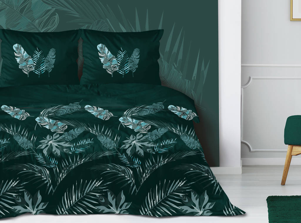 Pościel Satynowa Greno XQ 160x200 Misty Jungle | Sklep Greno